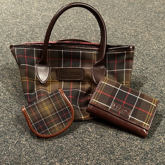 Barbour | Bags | Barbour Tartan Purse | Poshmark